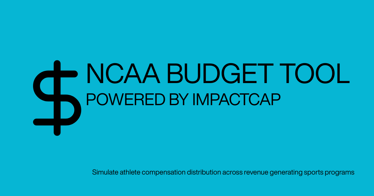 NCAA Budget Tool